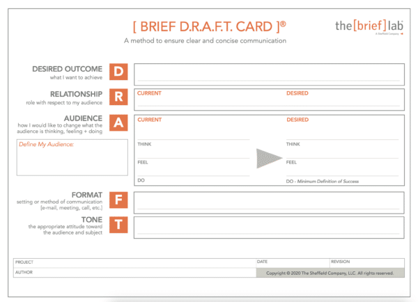 Brief: Make a Bigger Impact by Saying Less | The Brief Lab